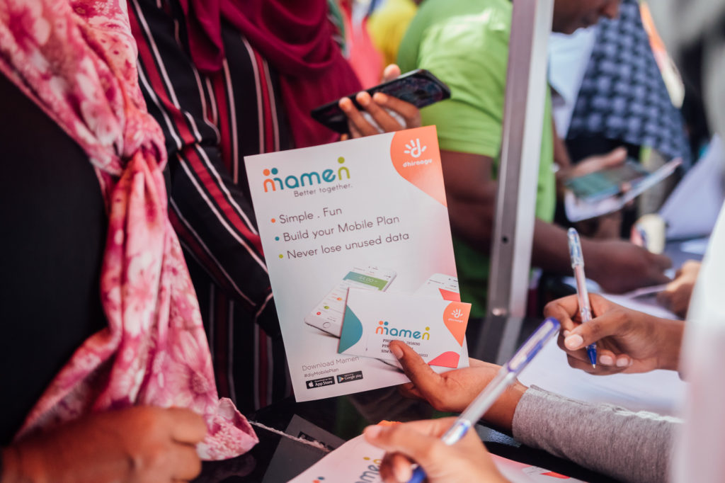 Dhiraagu Introduces Mamen | Corporate Maldives