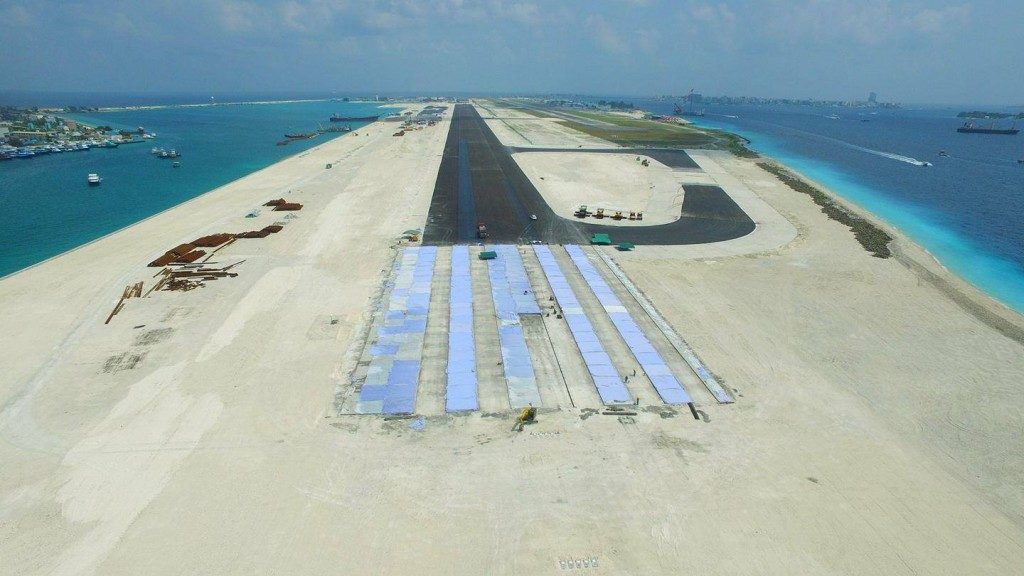 VIA begins work on “jet blast” area of new runway | Corporate Maldives