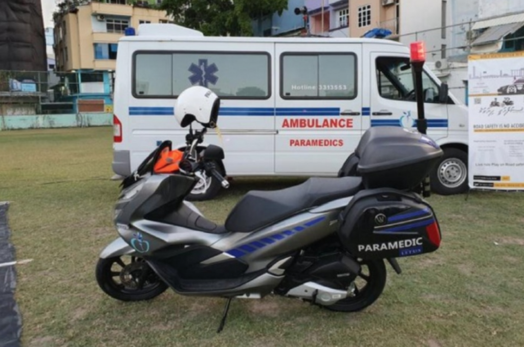 ADK Hospital to Begin Cycle Paramedic Services | Corporate Maldives