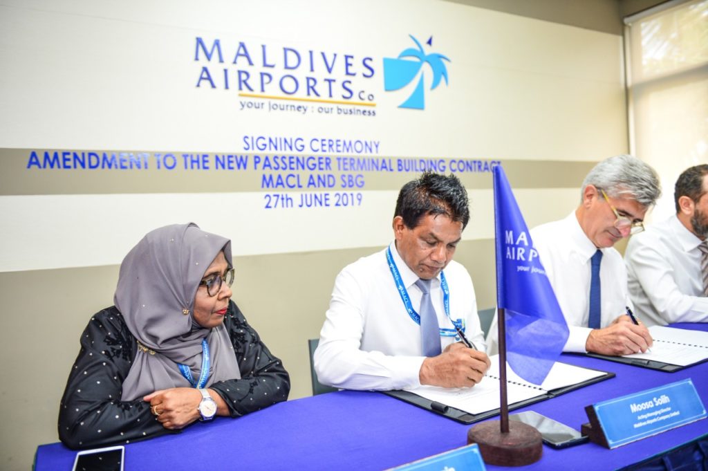 Signing of Amendment Contract for Development of new Passenger Terminal ...