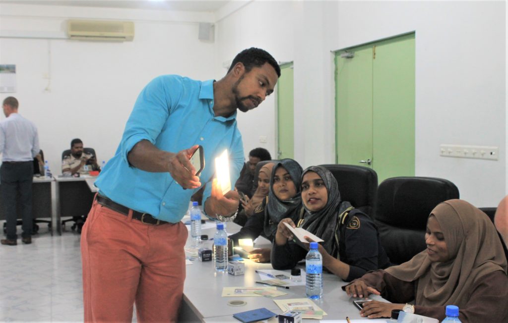 Maldives Immigration conducts a one-day training program | Corporate ...