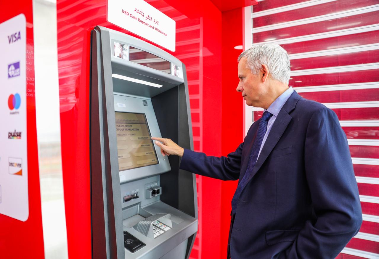 BML introduces USD ATM service in Hulhumale’ | Corporate Maldives