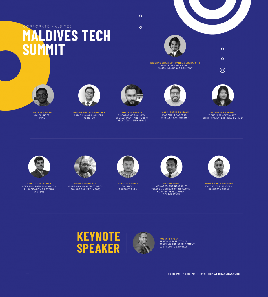 Leading Tech Professionals to speak at Maldives Tech Summit | Corporate ...
