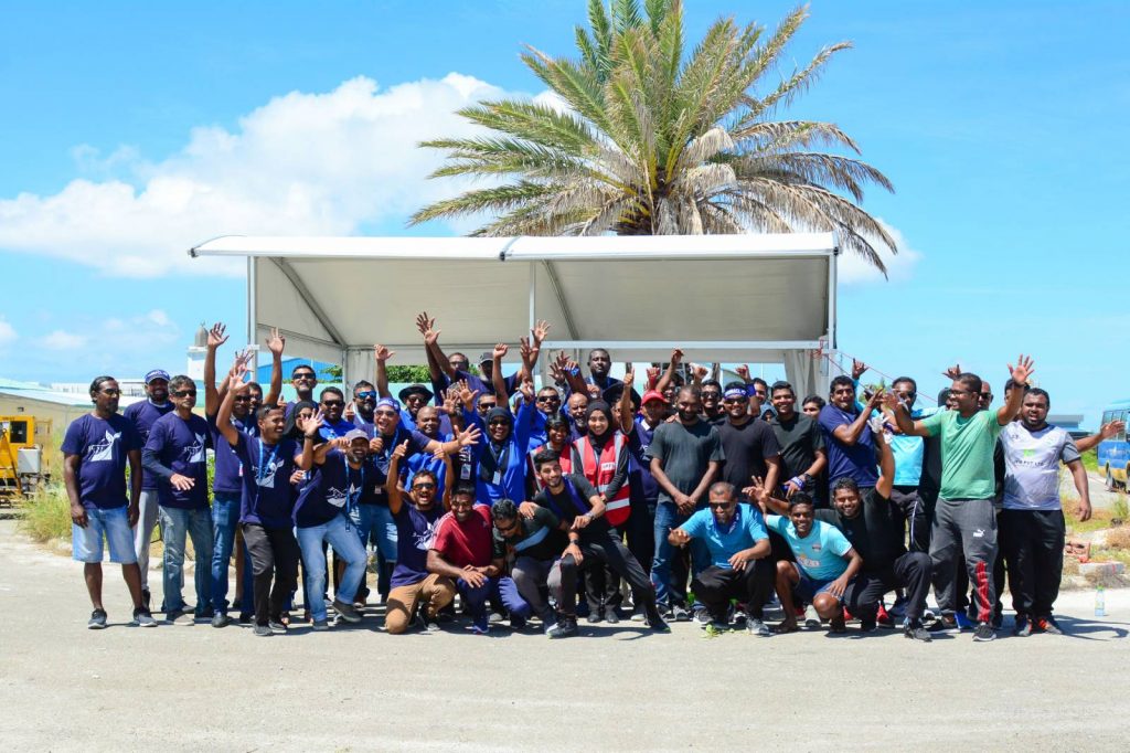 MACL starts the 2nd airport cleaning programme | Corporate Maldives