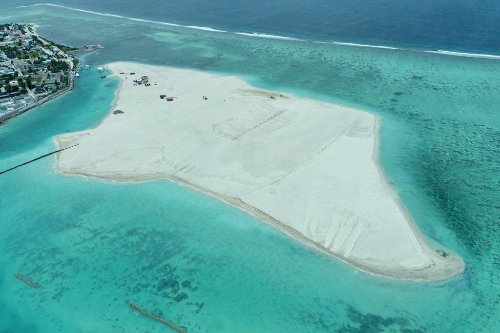 MTCC Completes Maafushi Land Reclamation Project | Corporate Maldives