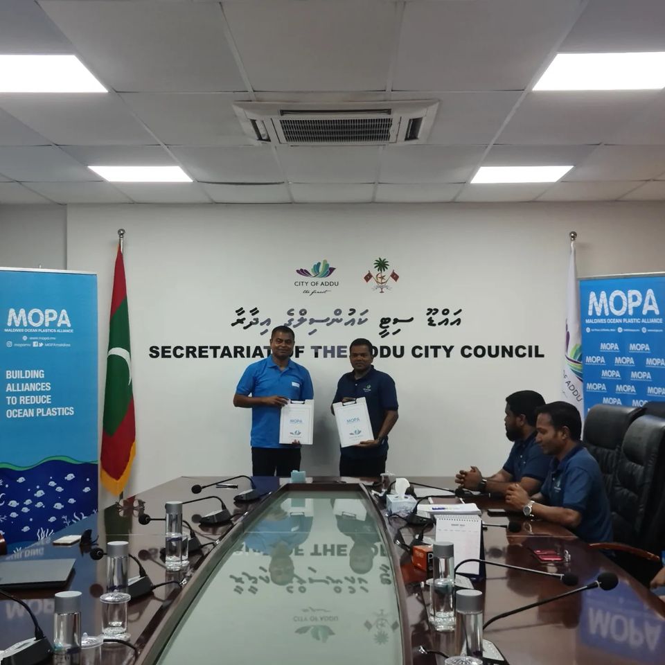 MOPA and Partners Expand PET Collection to Addu City | Corporate Maldives